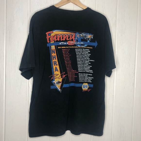 Gildan | Shirts | 21 Nhra Ron Capps Drag Racing Tee Xl Race Dates Napa ...